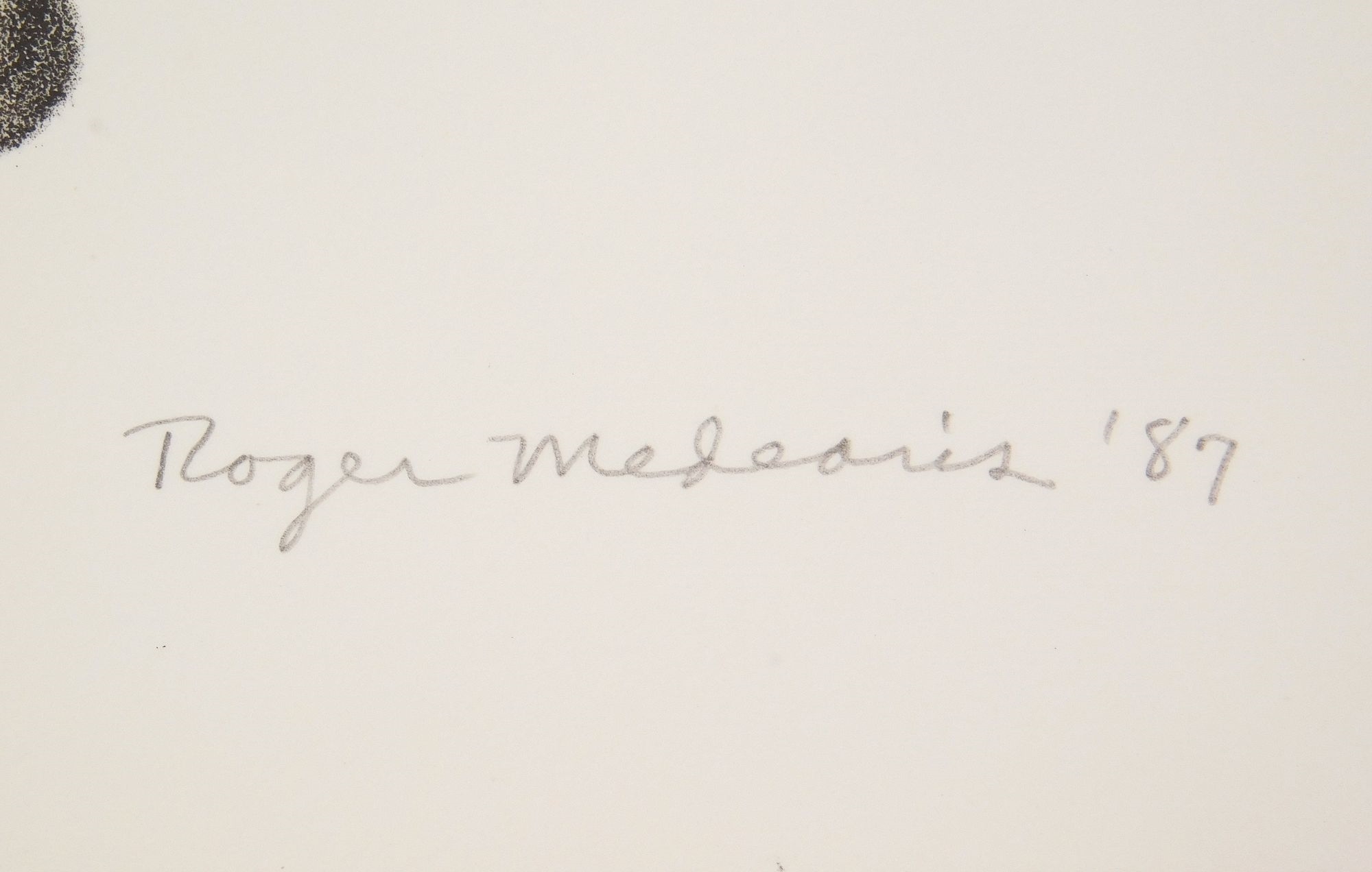 Roger Medearis | The Butterfly (1987) | MutualArt