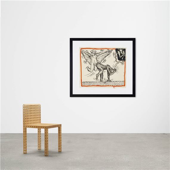 Keith Haring | Angel (Original) (1987) | MutualArt