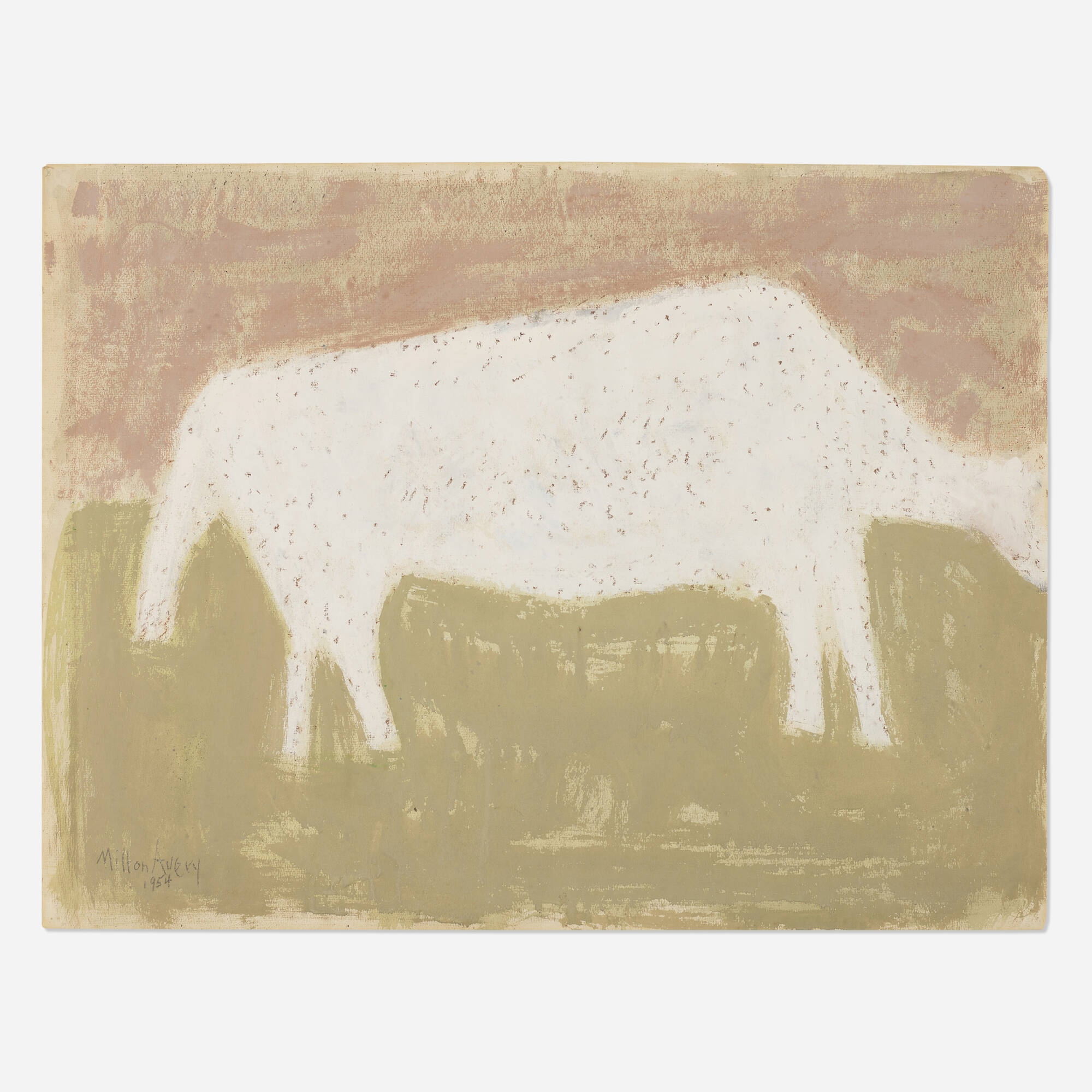 Milton Avery | MOUNTAIN LANDSCAPE (1947) | MutualArt