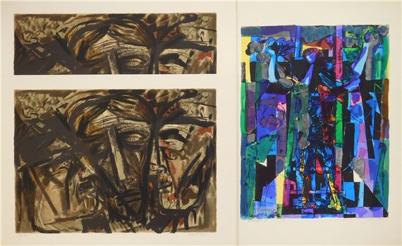 Abraham Rattner | Window Cleaner & The Prophets | MutualArt