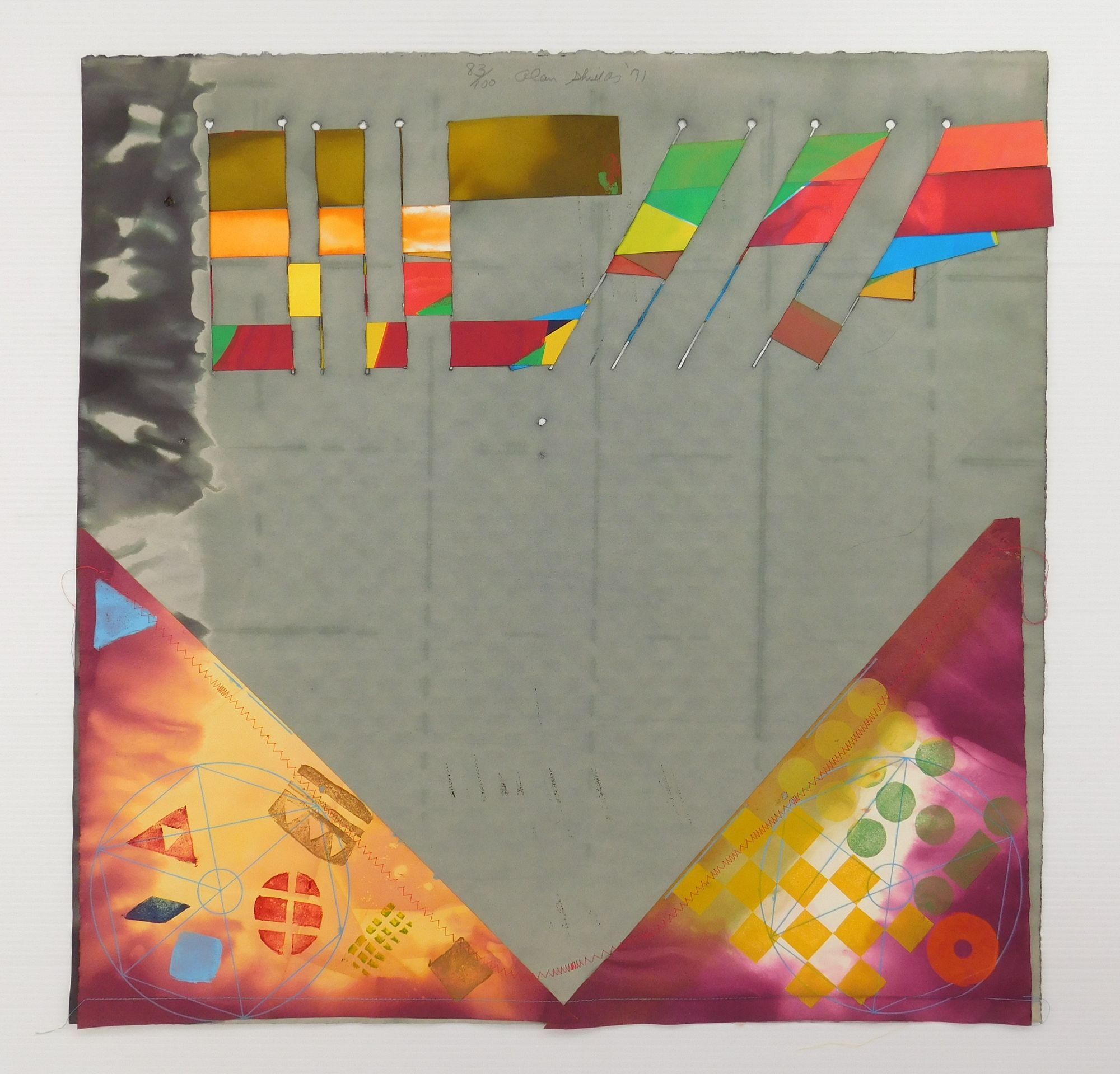 Alan Shields | Sun Moon Title Page (1971) | MutualArt