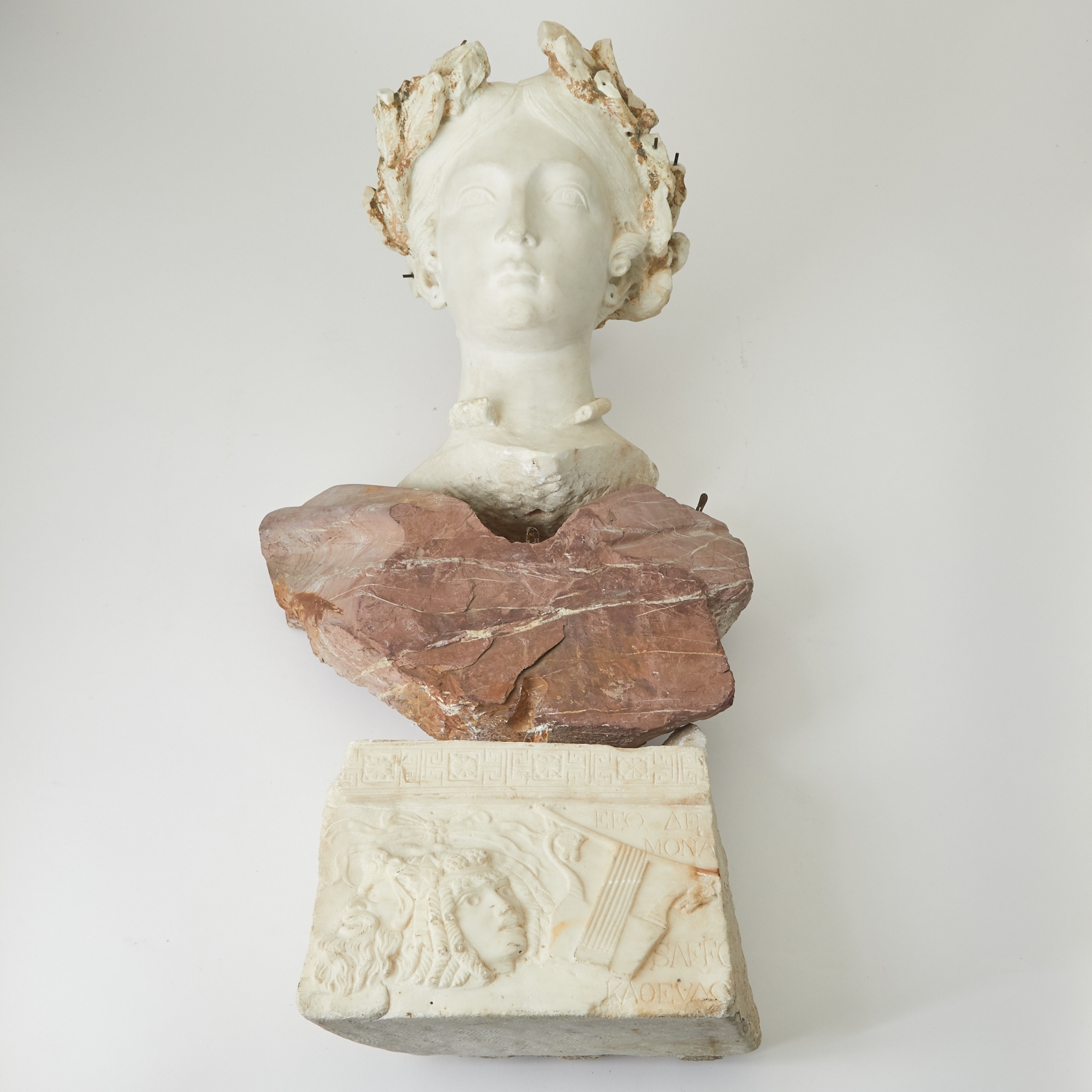 Aristide Petrilli | Italian Carved Marble Bust of a Woman Late 19th/early 20th century, Aristide ...