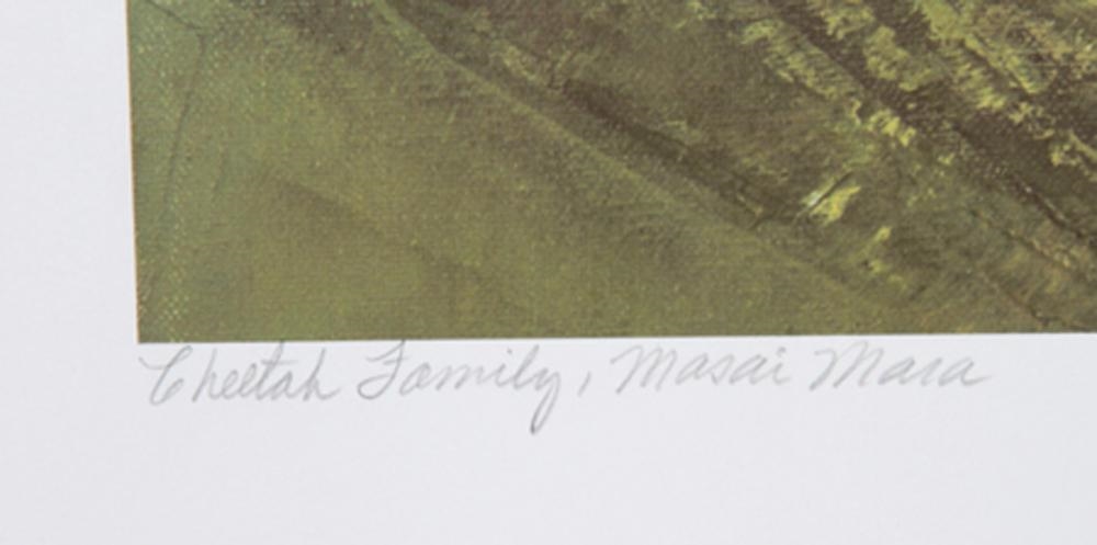 Caroline Schultz | CHEETAH FAMILY MASAI MARA (1979) | MutualArt