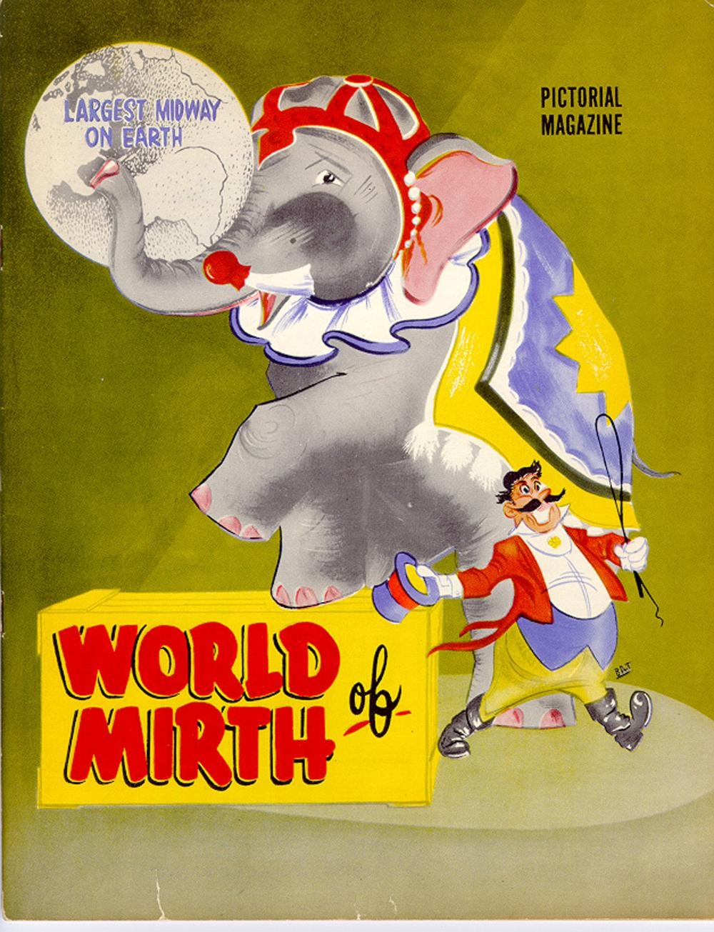Sal Terracina | WORLD OF MIRTH PROGRAM (1950) | MutualArt
