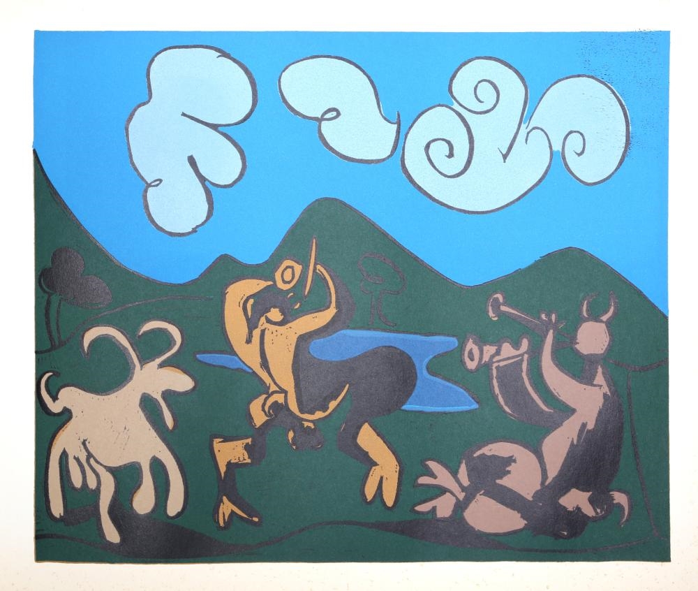 Pablo Picasso | FAUNES ET CHEVRE (31) | MutualArt