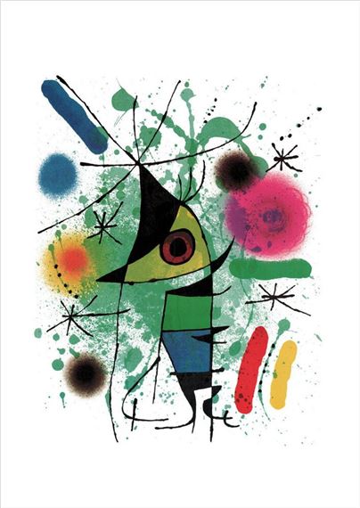 Joan Miró | The Singing Fish Impression d'art (2023) | MutualArt