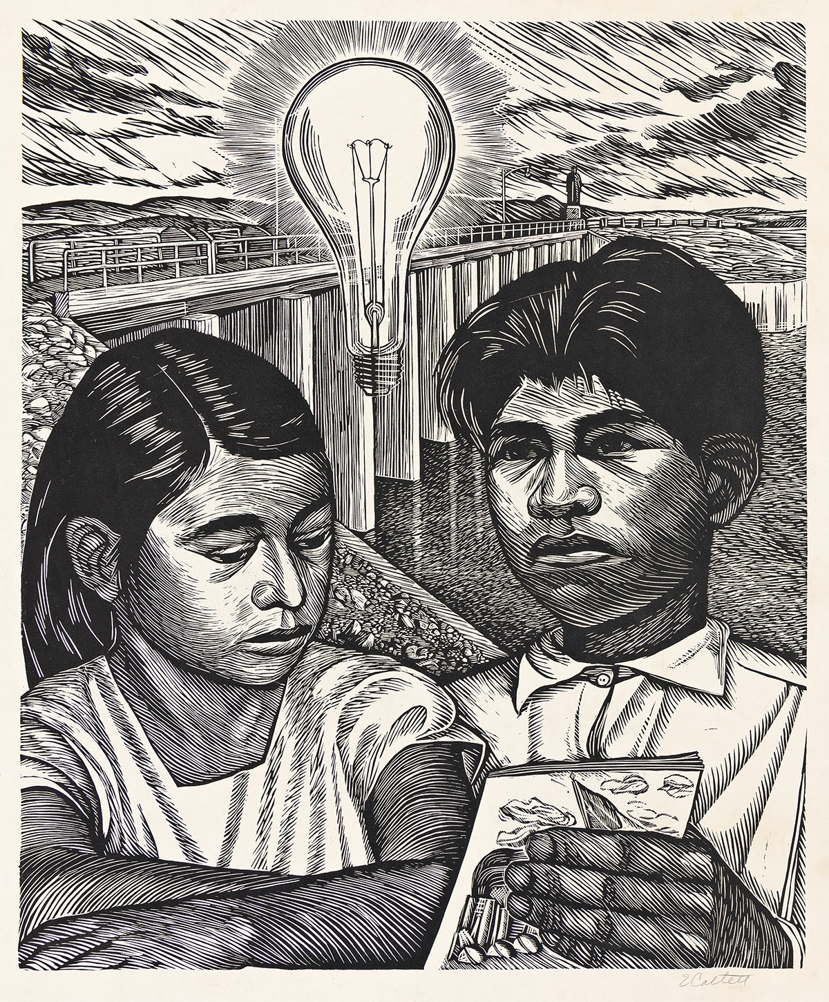 Elizabeth Catlett | Torture of Mothers (1970) | MutualArt