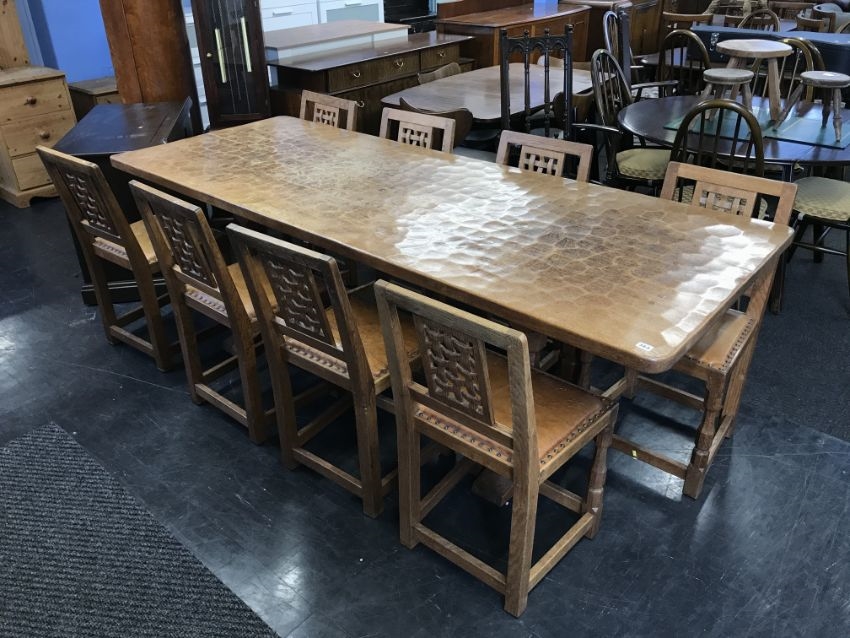 Robert Thompson | Sid Pollard Robert Mouseman Thompson design table and ...