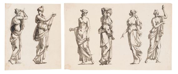 Giacomo Rossi | Study for classical female figures | MutualArt