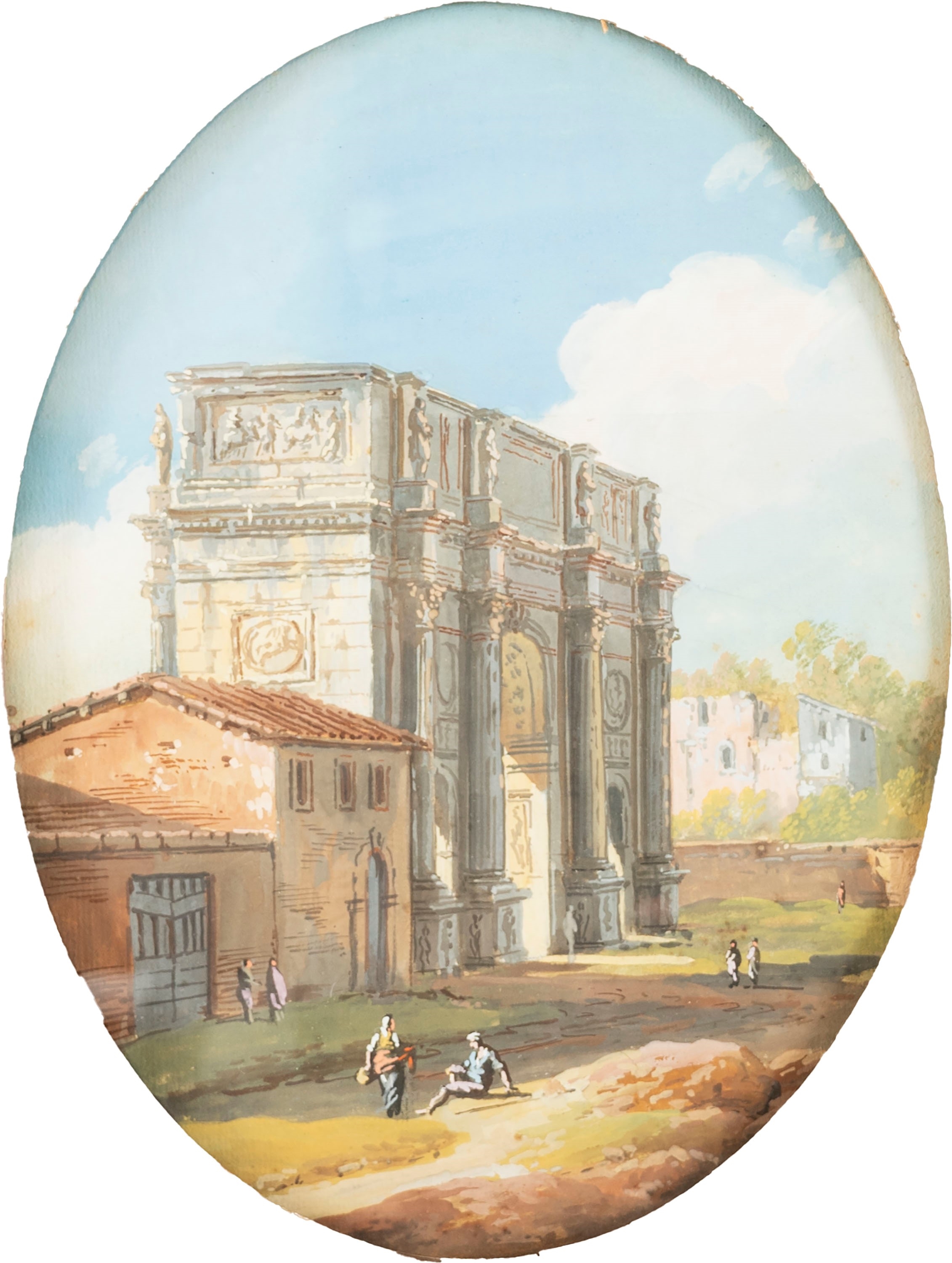 Giovanni Paolo Pannini | The Arch of Constantine | MutualArt