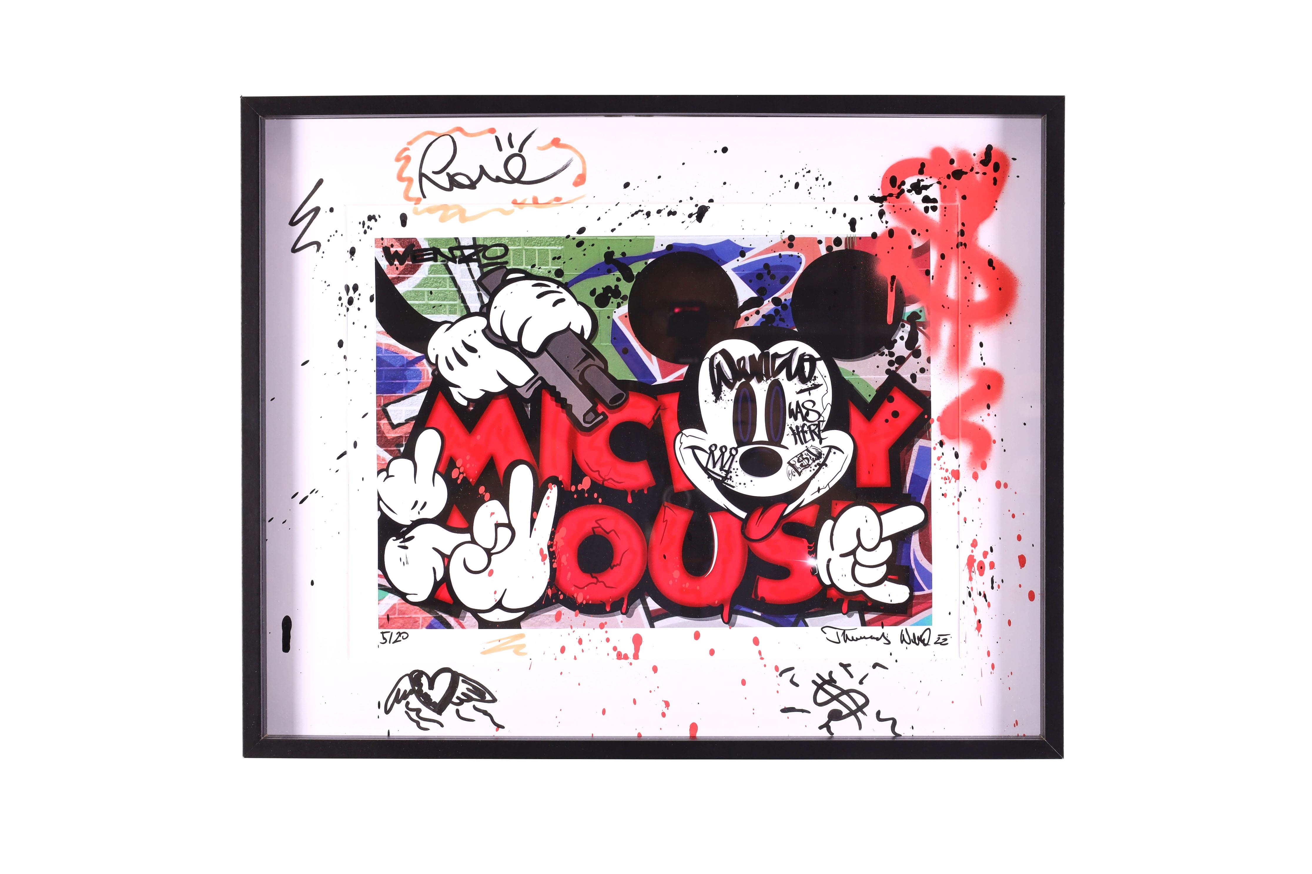 Thomas Wenzl | WENZO STREET ART MICKEY | MutualArt