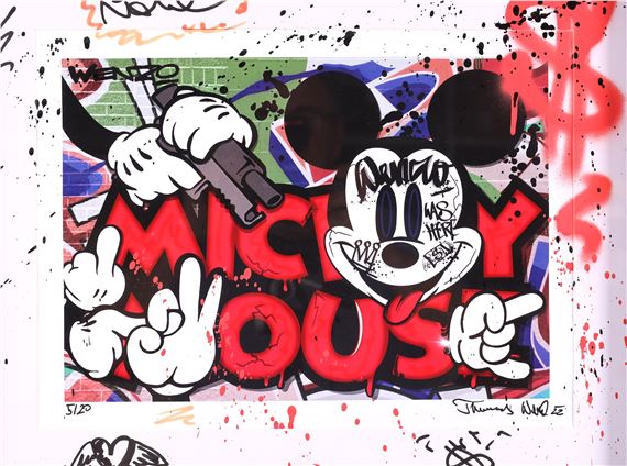 Thomas Wenzl | WENZO STREET ART MICKEY | MutualArt