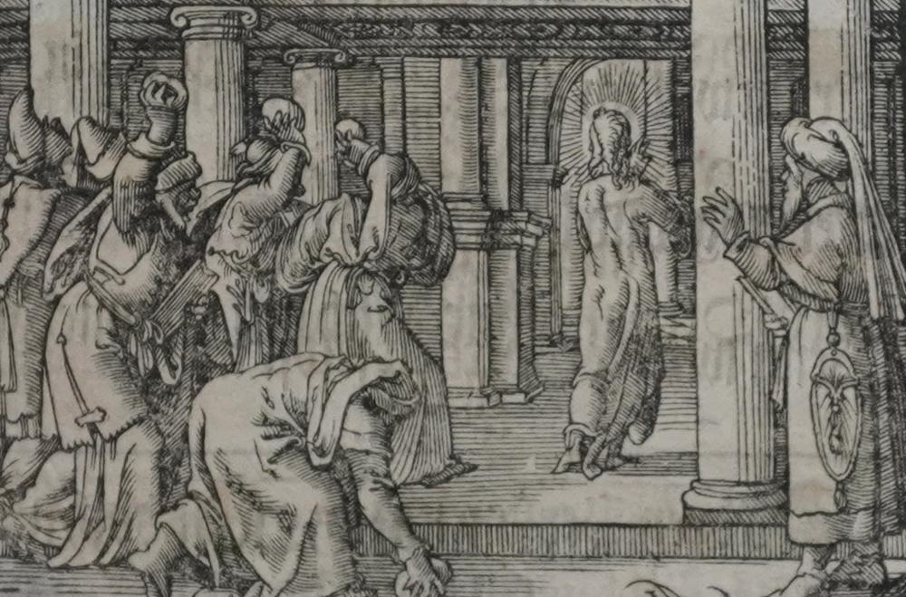 Jost Amman | Christ in the Temple | MutualArt