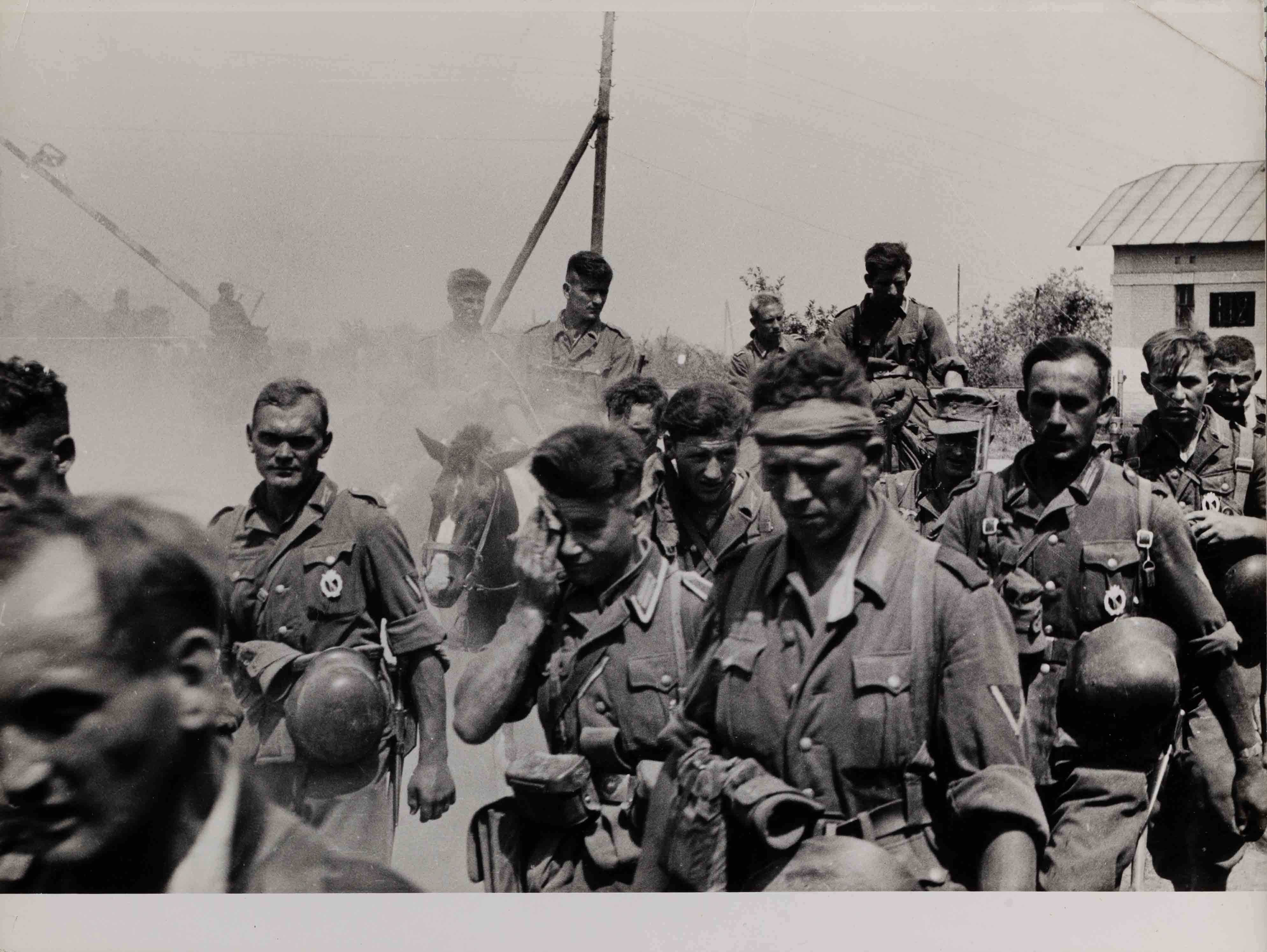 Hilmar Pabel | German Infantry soldiers / Destroyed Krupp plant in ...