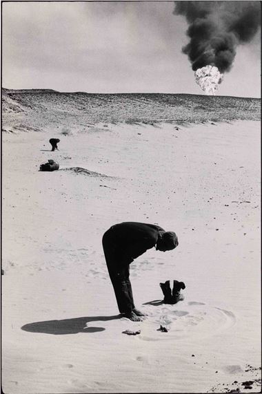 Marc Riboud | Prayer in the Rub'al Khali | MutualArt