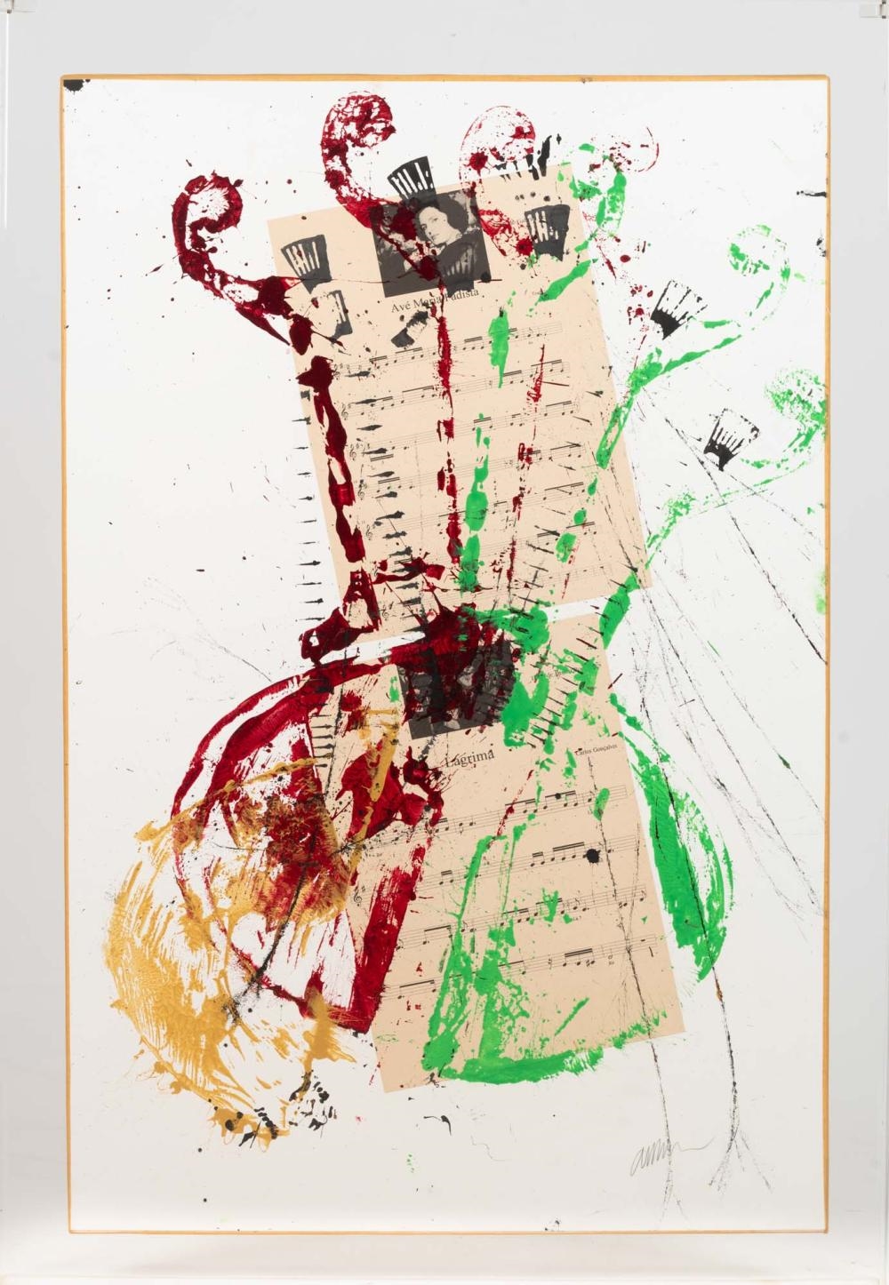 Fernandez Arman | Homenagem a Amália Rodrigues | MutualArt