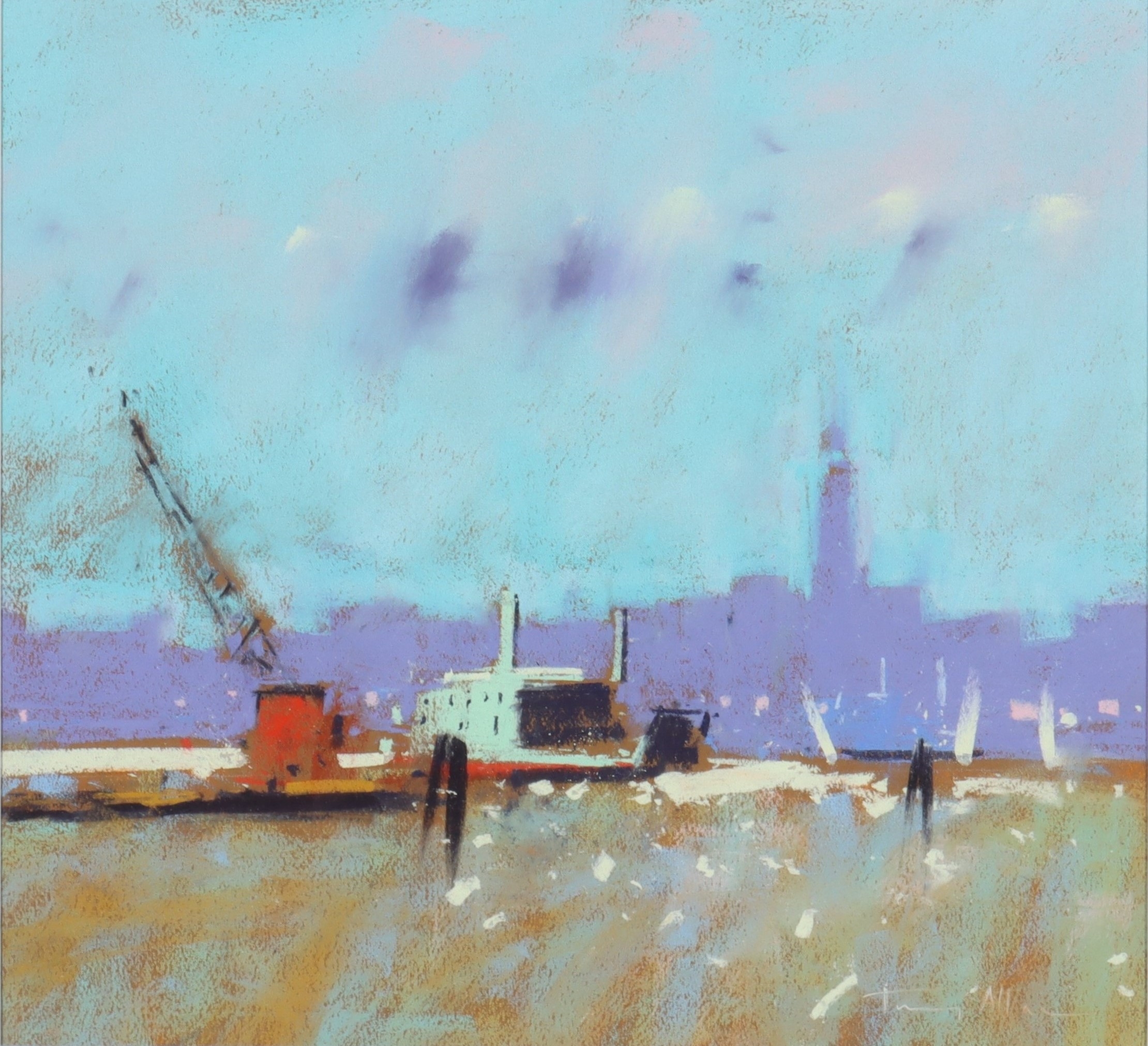 Tony Allain | Dockside | MutualArt