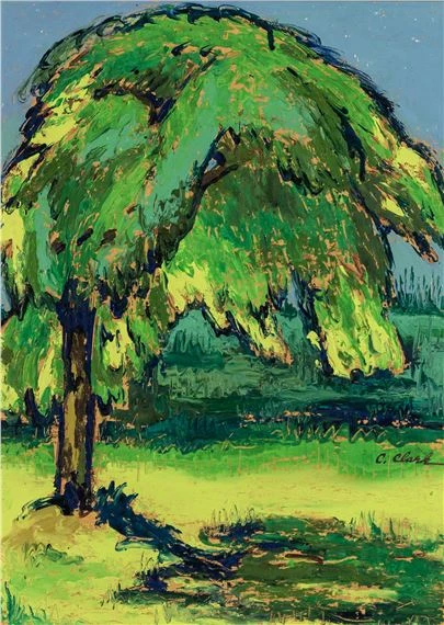 Claude Clark | Parasol (1953) | MutualArt