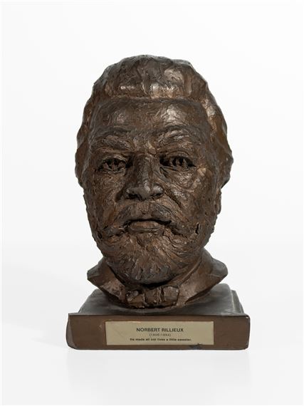 Inge Hardison | Portrait Bust of Norbert Rillieux (1967) | MutualArt
