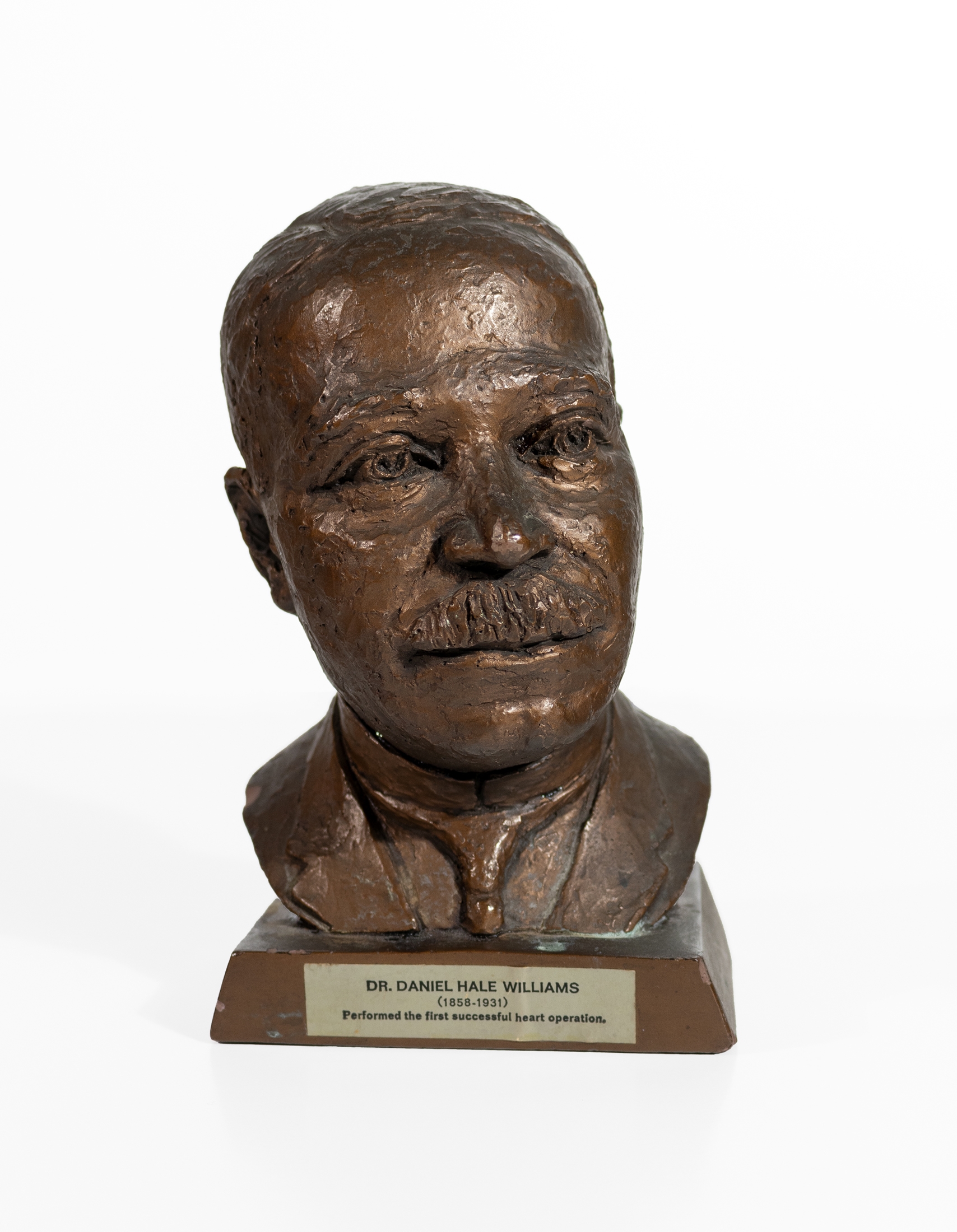 Inge Hardison | Portrait Bust of Dr Daniel Hale Williams (1966) | MutualArt
