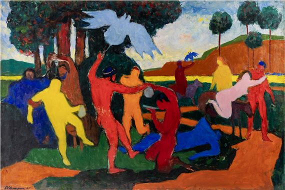 Bob Thompson | untitled (1965) | MutualArt