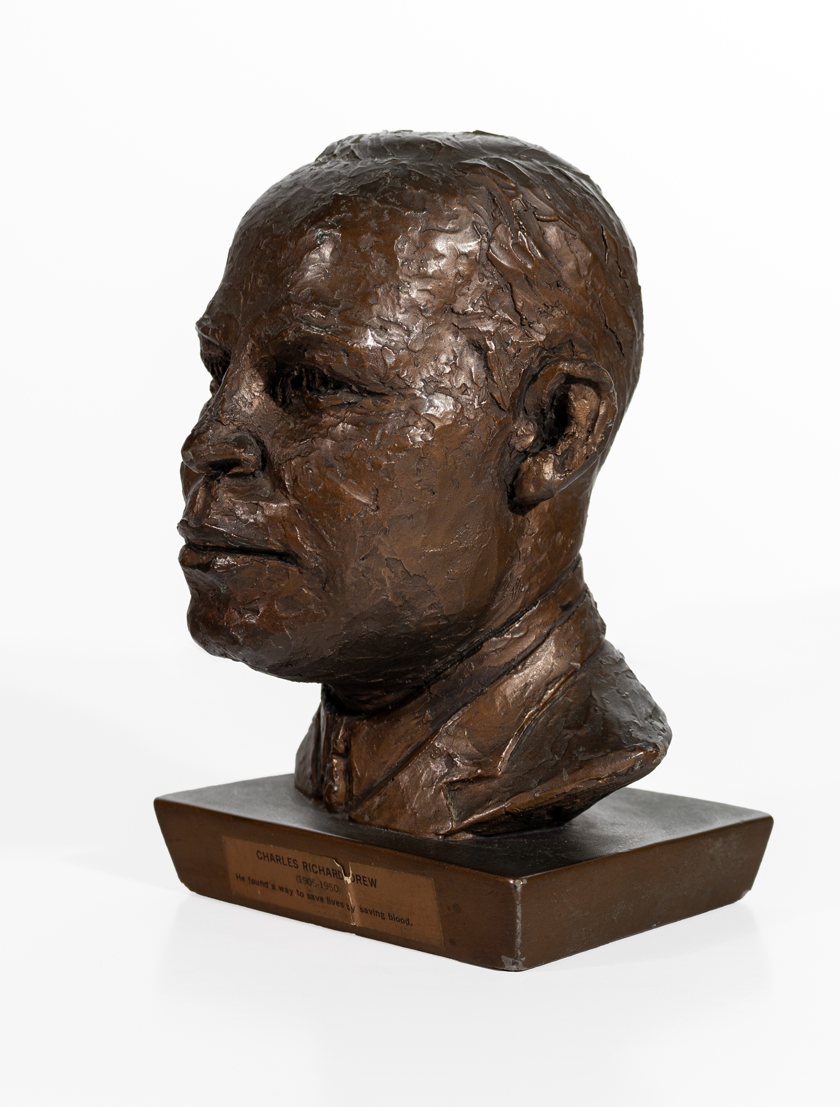 Inge Hardison | Portrait Bust of Dr Charles Drew (1967) | MutualArt