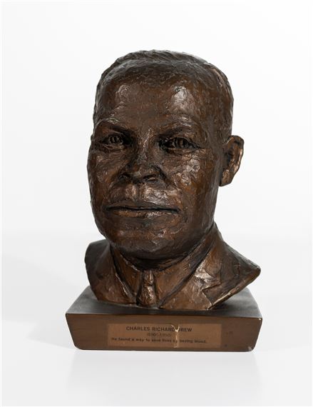 Inge Hardison | Portrait Bust of Dr Charles Drew (1967) | MutualArt
