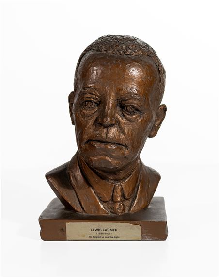 Inge Hardison | Portrait Bust of Lewis Latimer, He Helped Us See the ...