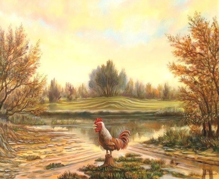 Jean Michel Lanciaux | Le chant du coq (2024) | MutualArt