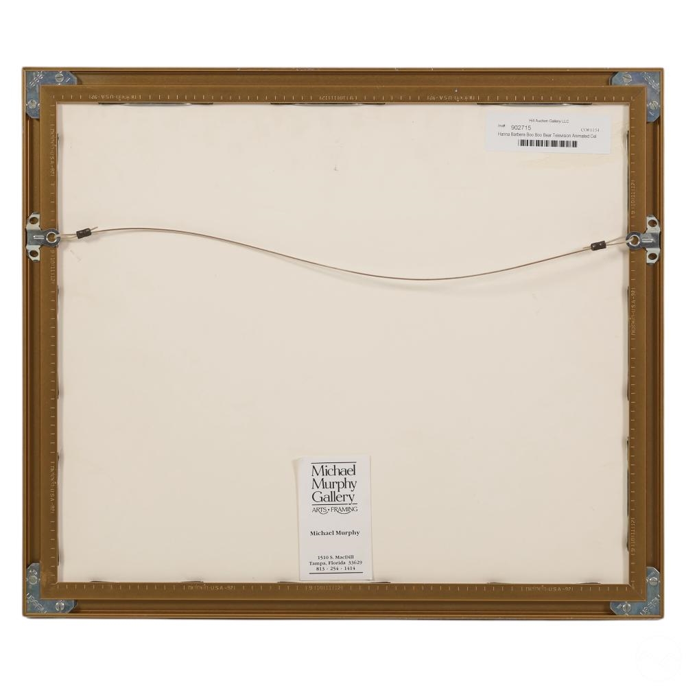 Joseph Barbera | Hanna Barbera Boo Boo Bear Television Animated Cel ...