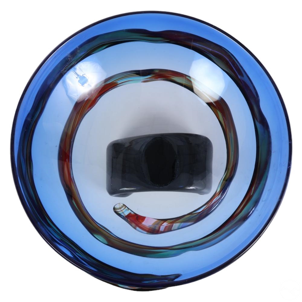 Marco Zetti | Murano Marco Zetti Venetian Glass Centerpiece Bowl ...