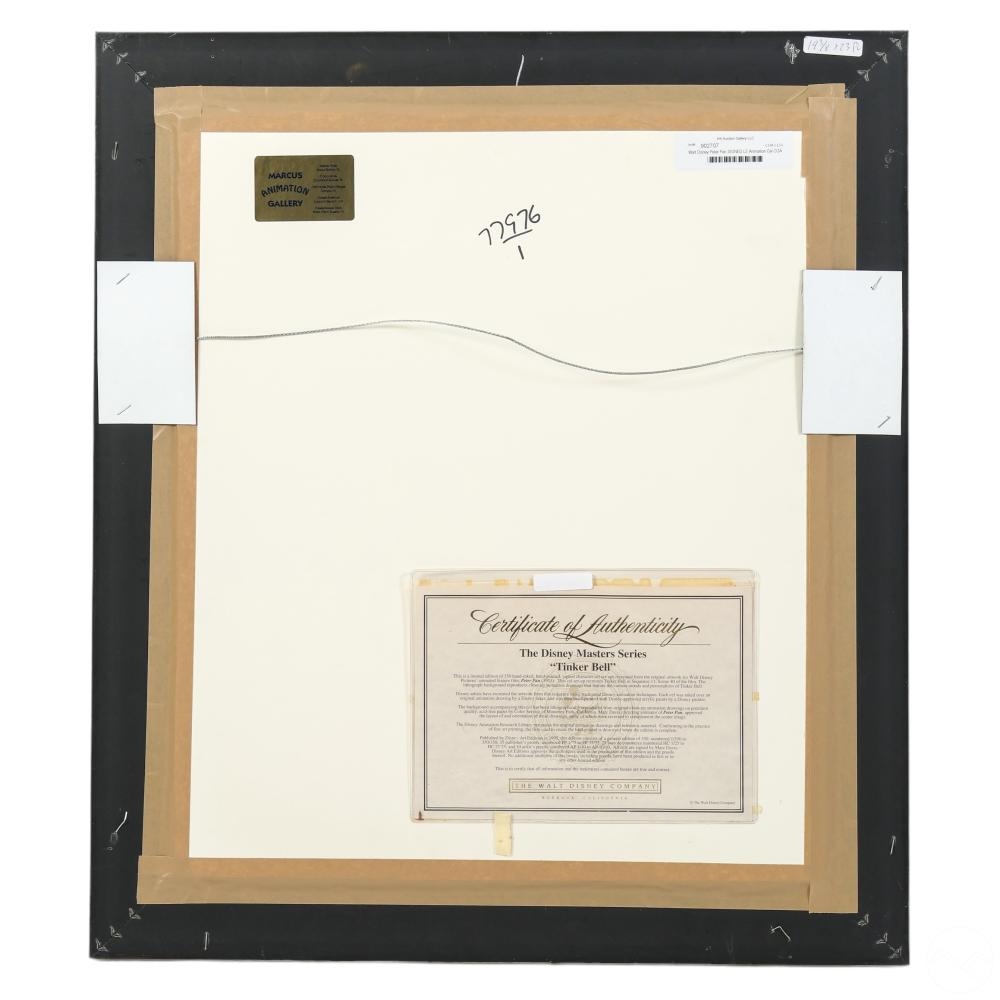 Marc Davis | Walt Disney Peter Pan LE Animation Cel COA SIGNED (1953 ...
