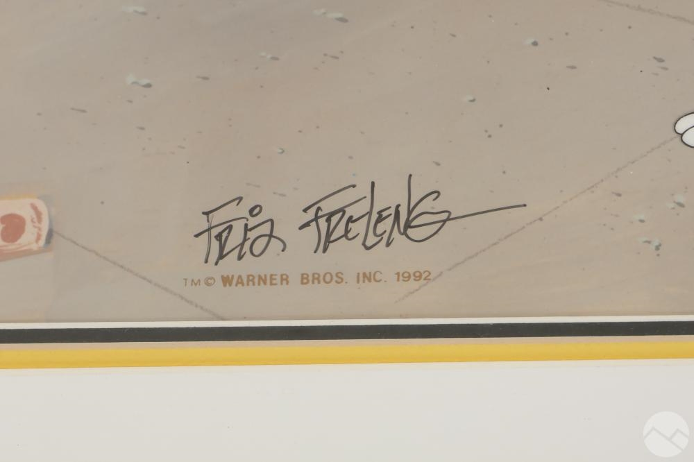 Friz Freleng | Sylvester Spike & Chester TV Animation Cel SIGNED (1992 ...