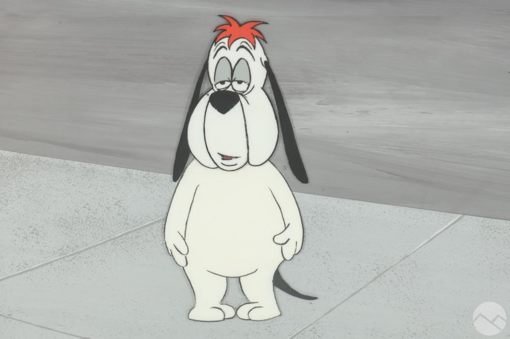 Tex Avery | Droopy Dog Authentic Cartoon Animation Cel and COA | MutualArt