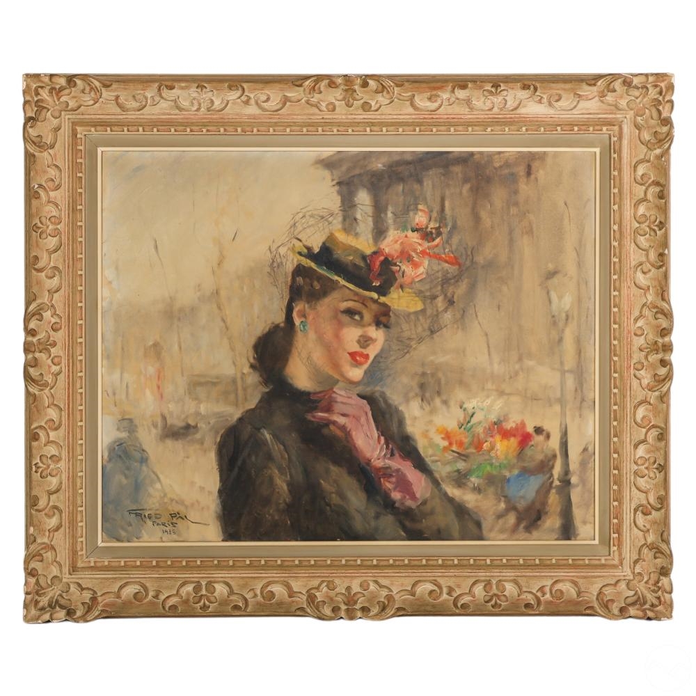 Pal Fried | Portrait of Seated Dancers | MutualArt