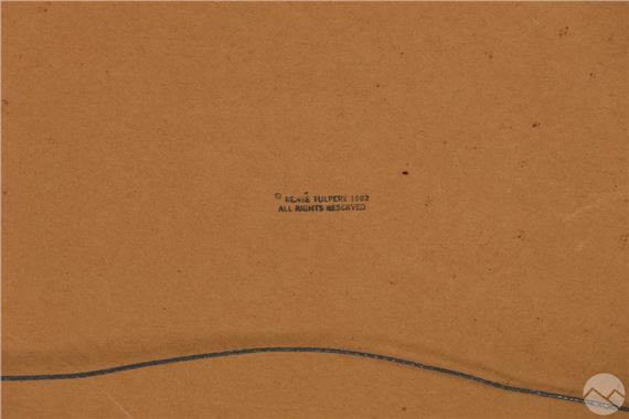 Renee Tulpere | Renee Tulpere Postmodern Stained Glass Art Panel (Circa ...