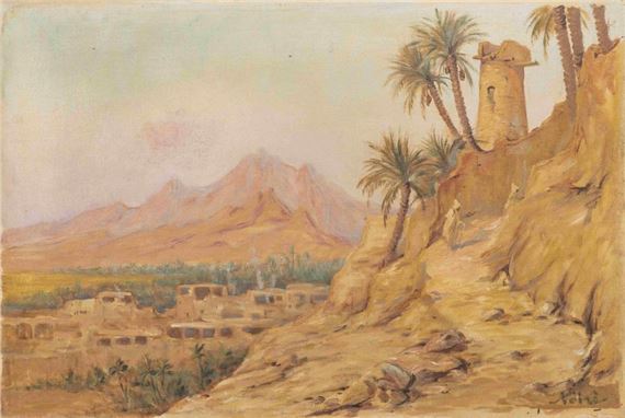 Maxime Noire | Vue d’El Kantara | MutualArt