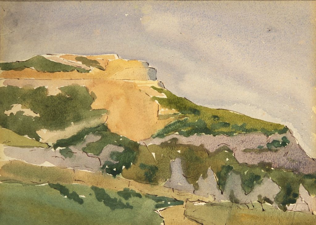 Istvan Farkas | Sketch of a Quarry | MutualArt
