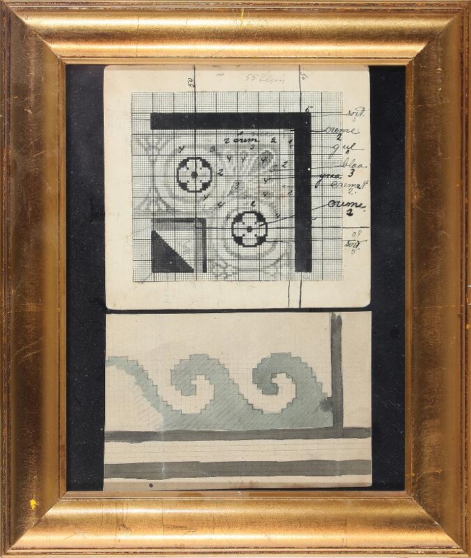 Thorvald Bindesbøll | A collection of nine minor patterns | MutualArt