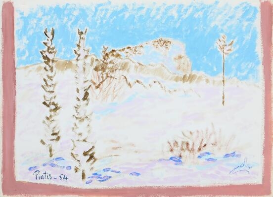 Aage Rudolf Hans Gitz-Johansen | Piatis - Lappland (1954) | MutualArt