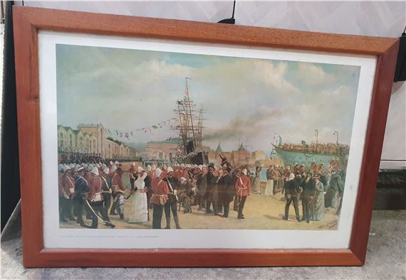 Arthur Collingridge de Tourcey | The Departure of the Australian ...