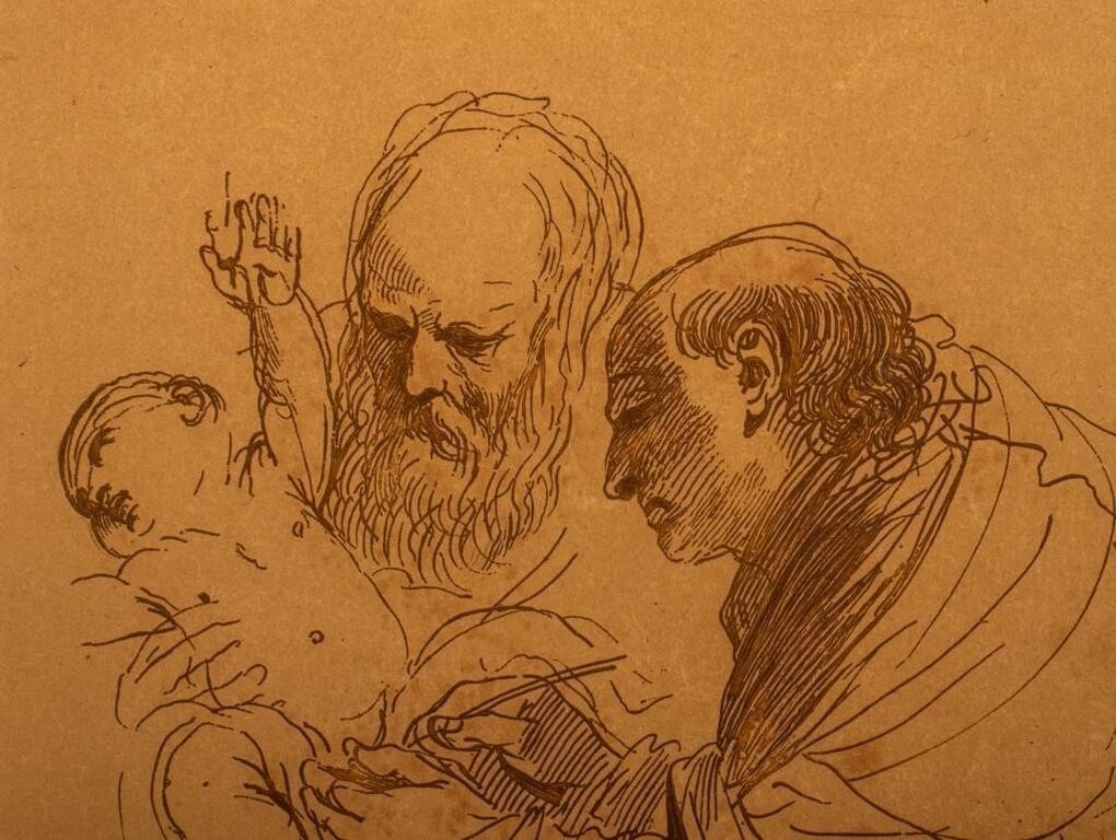 Il Guercino | After Guercino Circumcision of Christ Print (19th Century ...