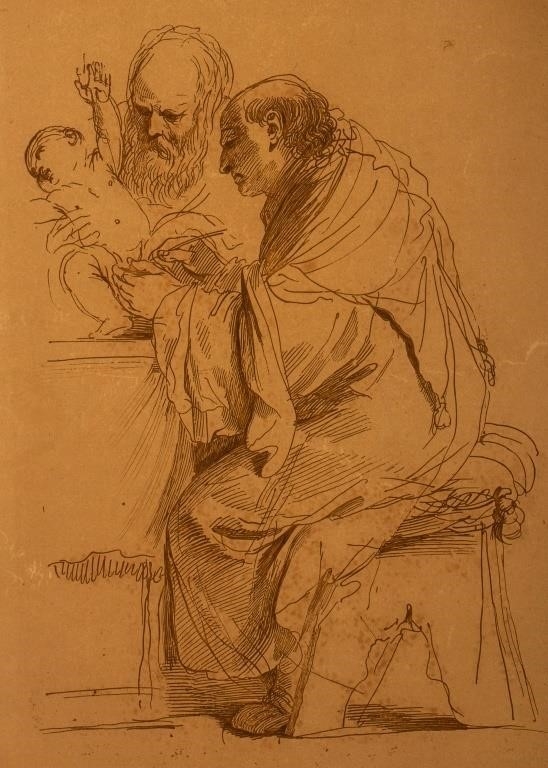Il Guercino | After Guercino Circumcision of Christ Print (19th Century ...