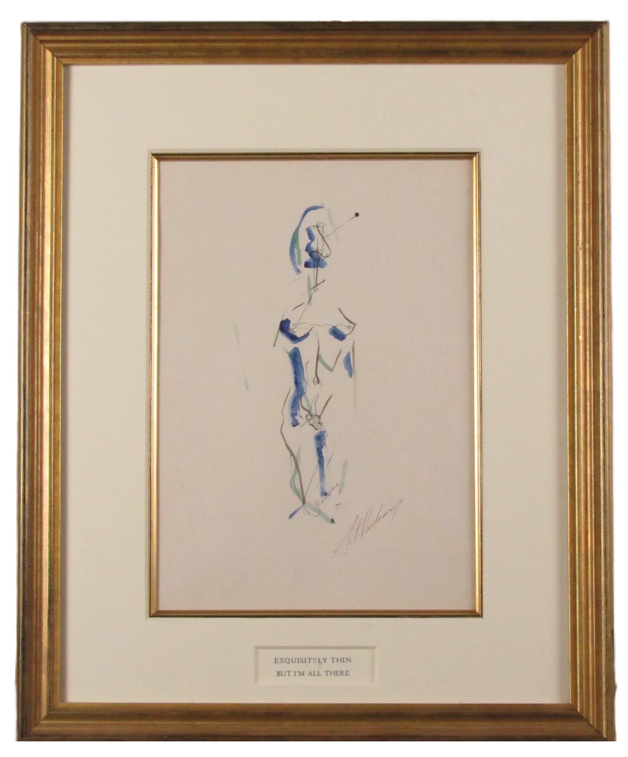 J.P. Donleavy | Exquisitely Thin | MutualArt