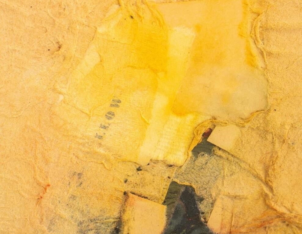 ROBERT ROEHRENBECK | Robert Roehrenbeck Untitled Mixed Media Collage ...