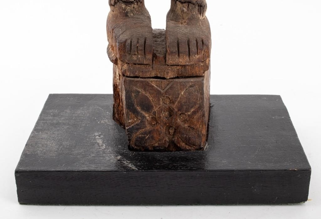 Indonesian School | Indonesian Wood Patung Polisi Guardian Sculpture ...