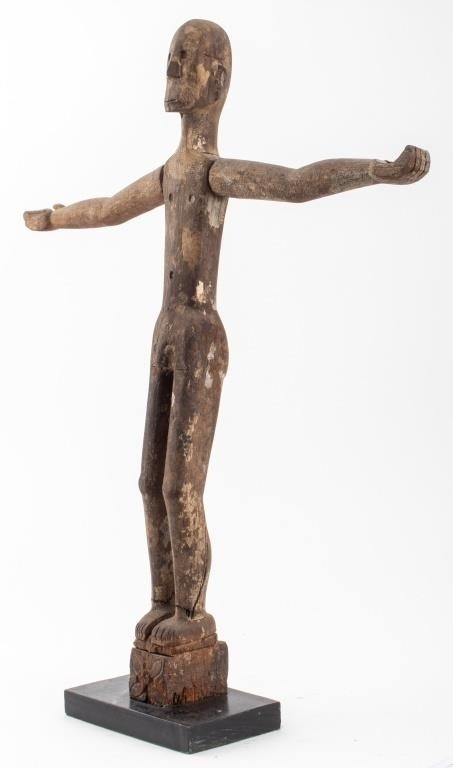 Indonesian School | Indonesian Wood Patung Polisi Guardian Sculpture ...