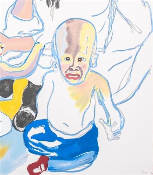 Alice Neel | Alice Neel Figural Composition Screenprint, 1982 (1982 ...