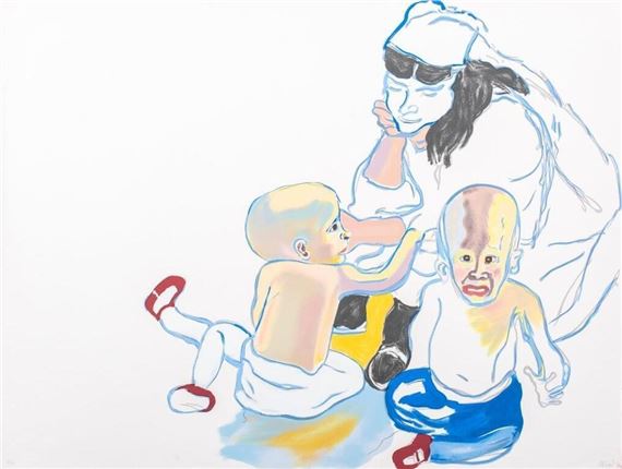 Alice Neel | Alice Neel Figural Composition Screenprint, 1982 (1982 ...