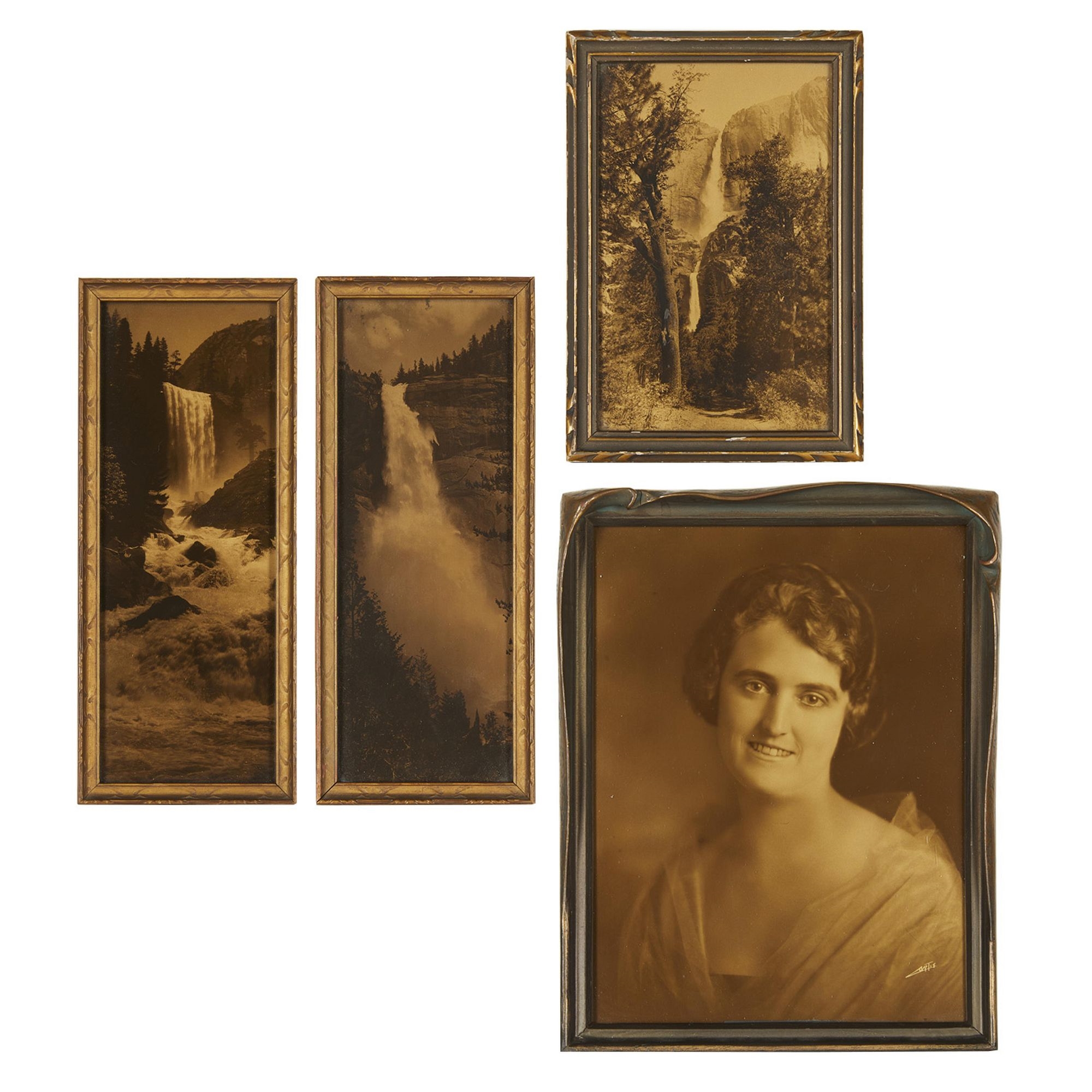 Asahel Curtis | Group of four goldtone or orotone photographs | MutualArt